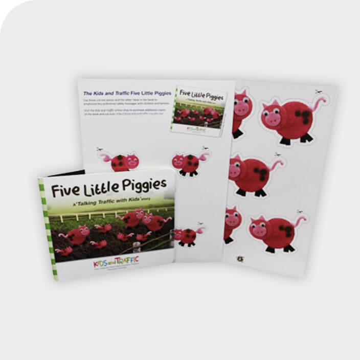 Five Little Piggies | Kids and Traffic